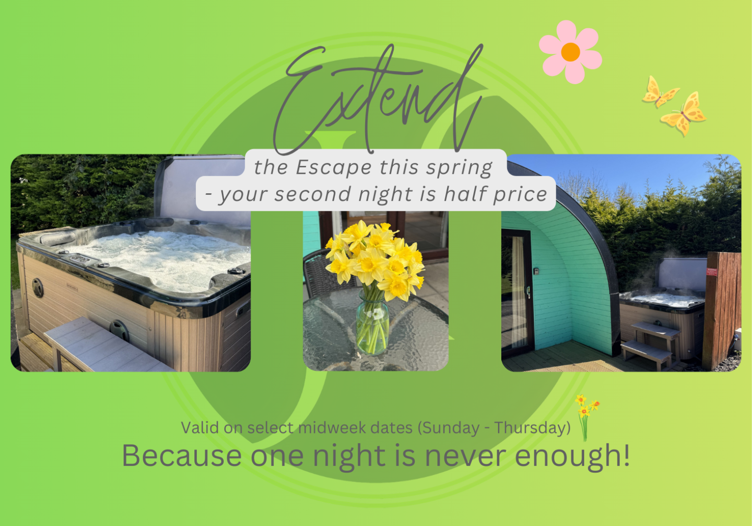 Extend into Spring | Lady Heyes Holiday Park
